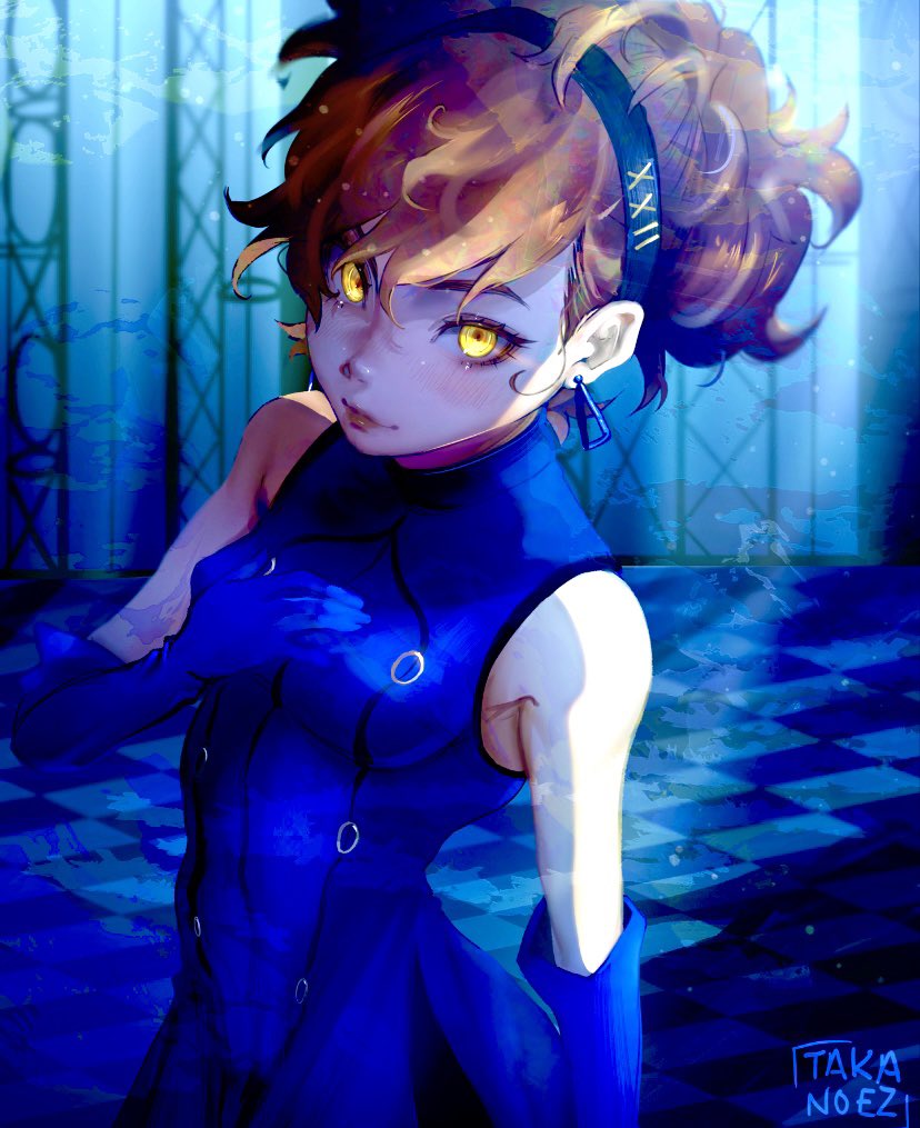 「Velvet Room Femc💙 #persona3 #ペルソナ3 #per」|Caity🐰のイラスト