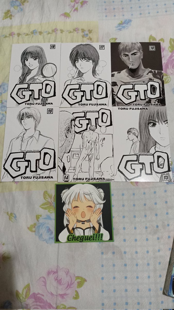 Mangás Brasil on Twitter: "Chegou meu volume #18 de GTO, o último do pacote de assinatura da ...