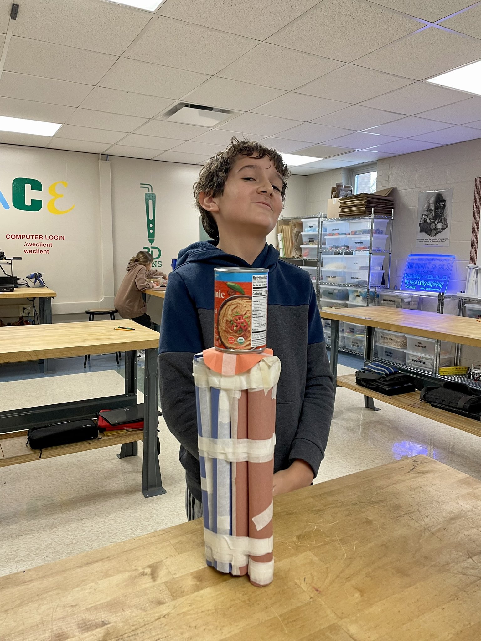 Gail Myers on Twitter: "Challenge: Design the tallest paper tower that ...