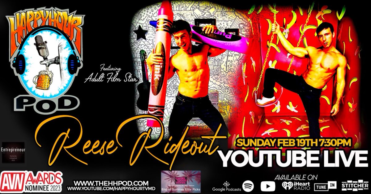 Reese Rideout Guests on The Happy Hour Podcast This Sunday @Reese_Loves ...