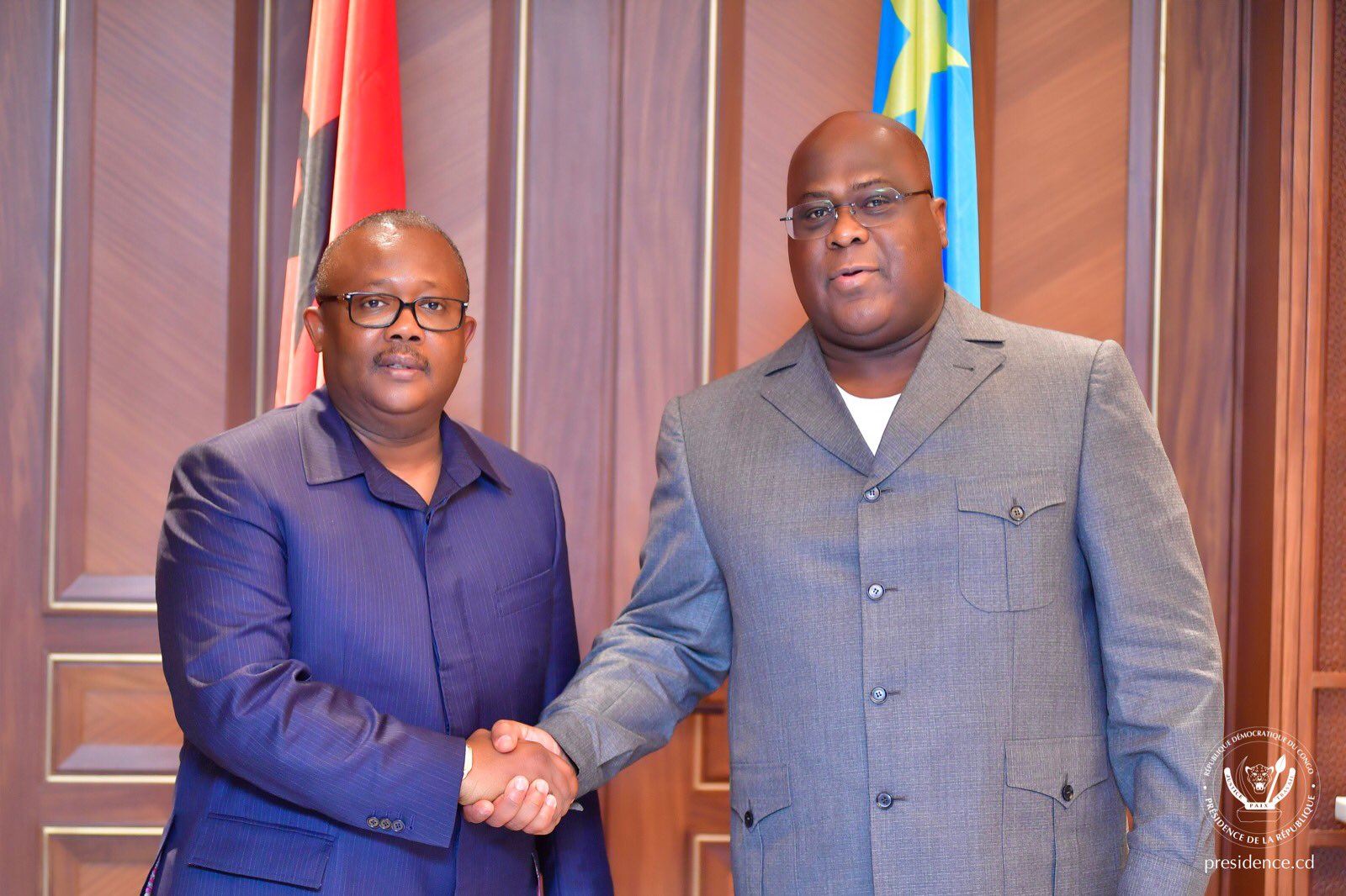 Présidence RDC 🇨🇩 on Twitter: "#RDC 15.02.2023|#MontNgaliema Le Chef de l’État, Félix Antoine ...