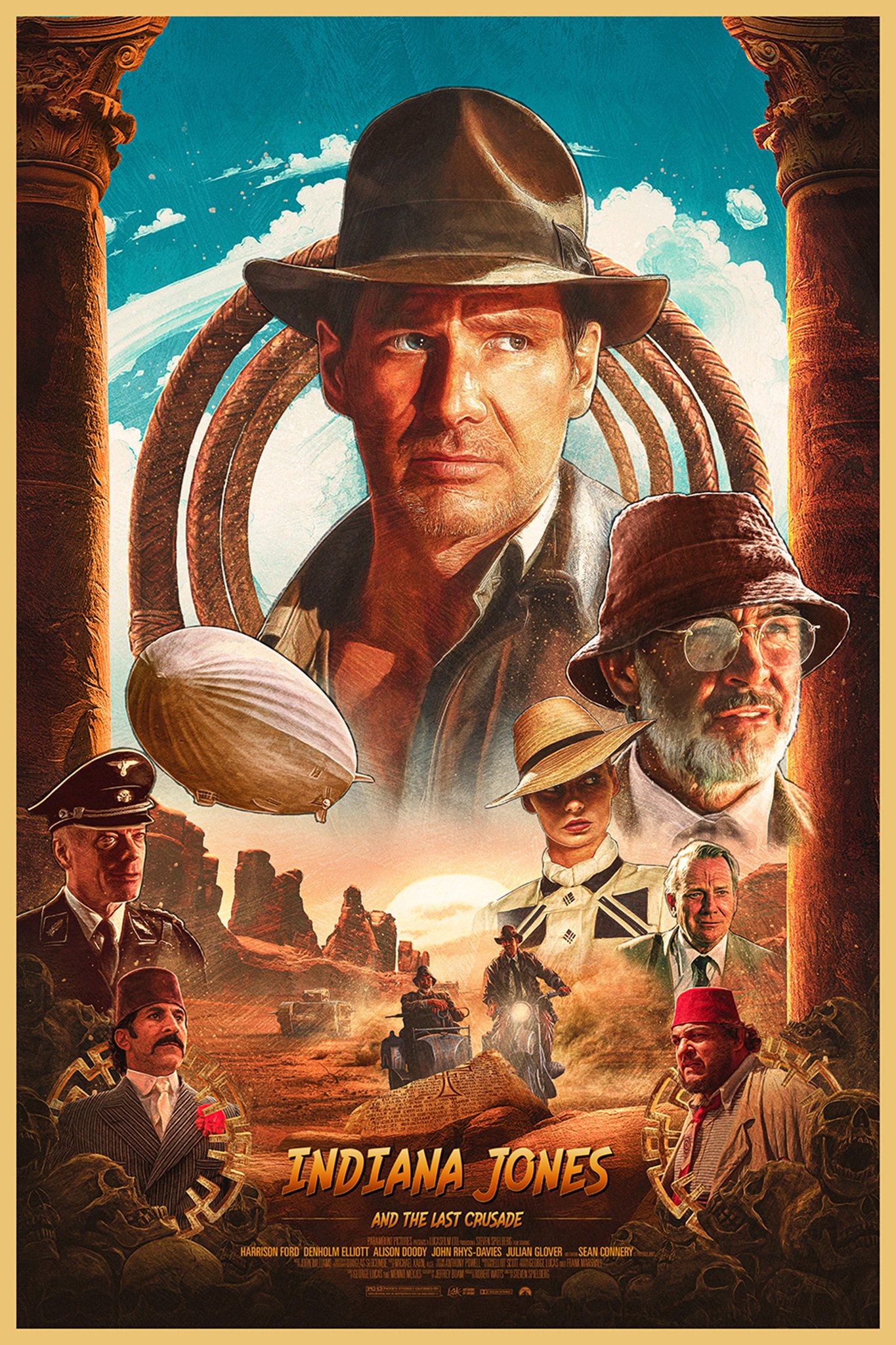 Indiana Jones And The Last Crusade Movie Poster