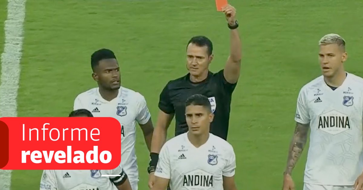 Revelan Lo Que Escribió El árbitro Wilmar Roldán En El Informe Arbitral
