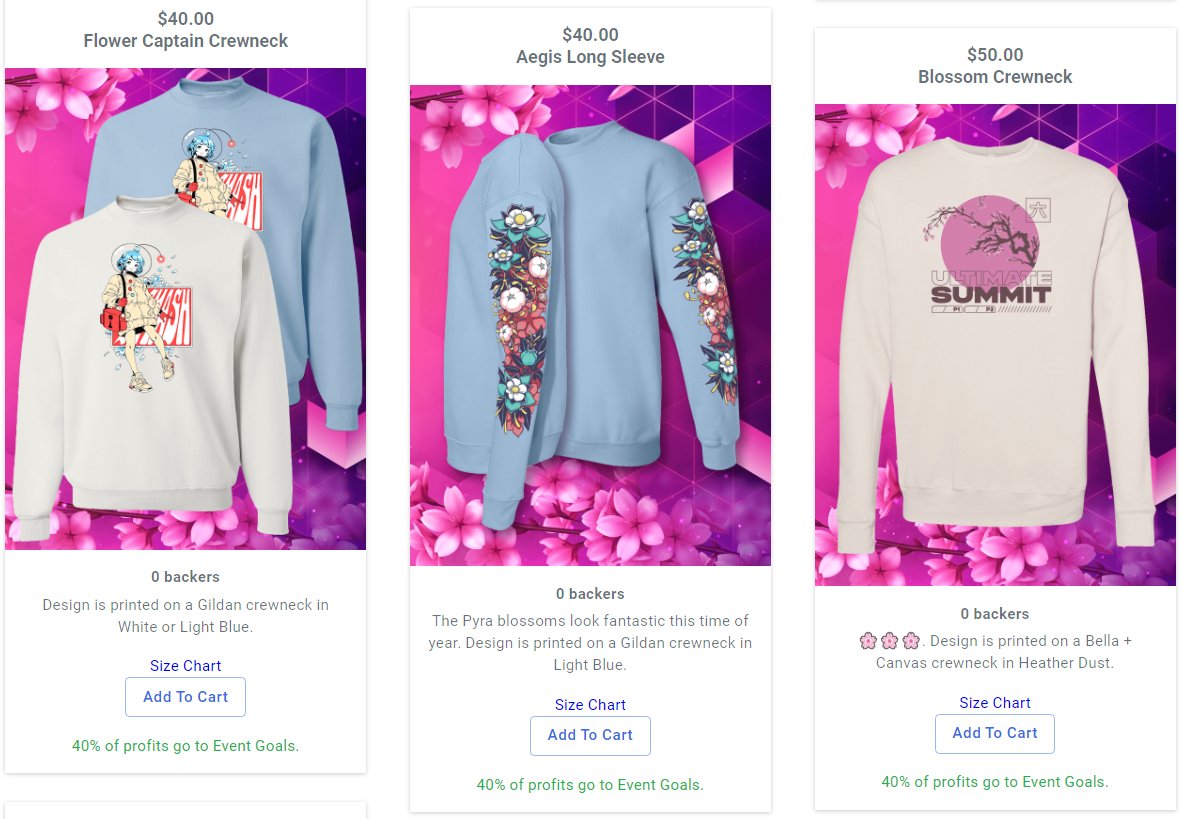 hungrybox 🏆🏆🏆🇦🇷 on Twitter: "EASILY the best merch summit has ever had, WOW"