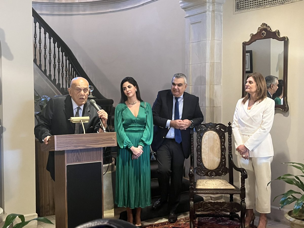 Nadia Bilbassy Charters ناديا البلبيسي on Twitter: "It’s an honor to attend a reception at the # ...