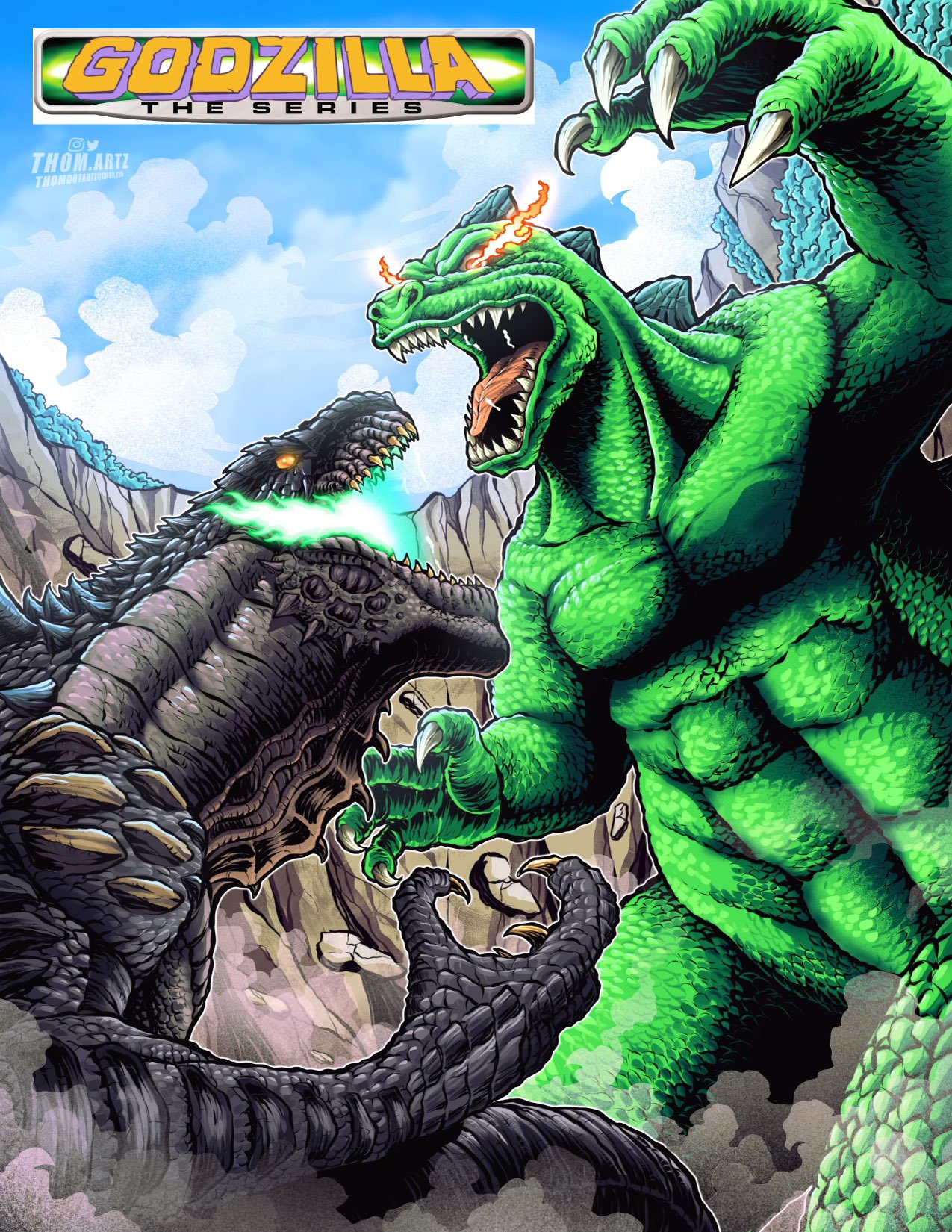 Godzilla Vs Zilla Comic