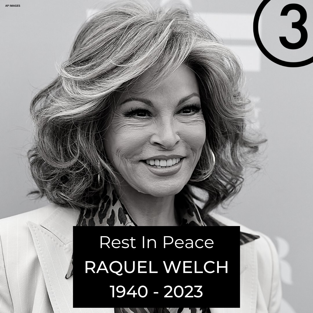 RIP 🙏 Raquel Welch, an actress known for her roles in "One Million ...