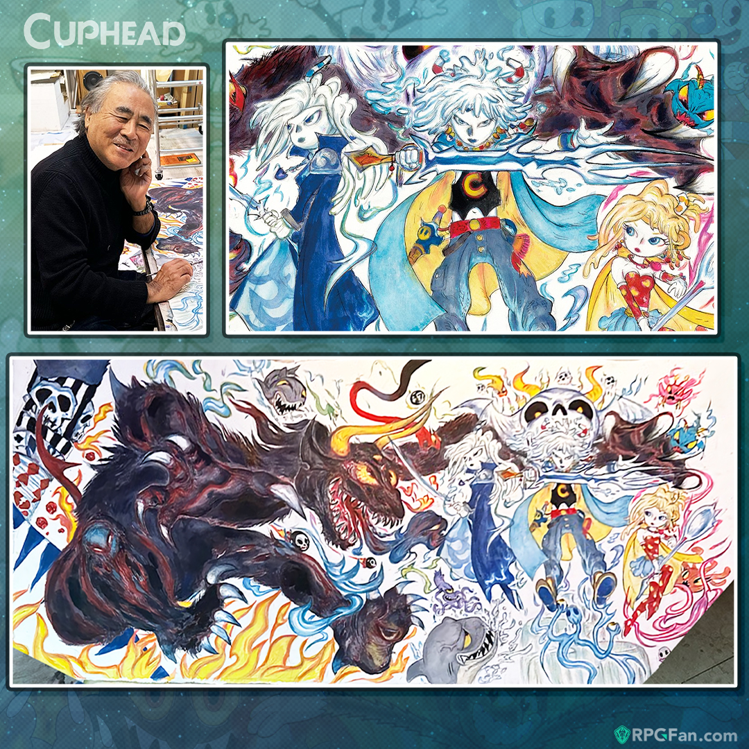 RPGFan (dot com) on Twitter: "Popular Japanese artist Yoshitaka Amano has created artwork for # ...