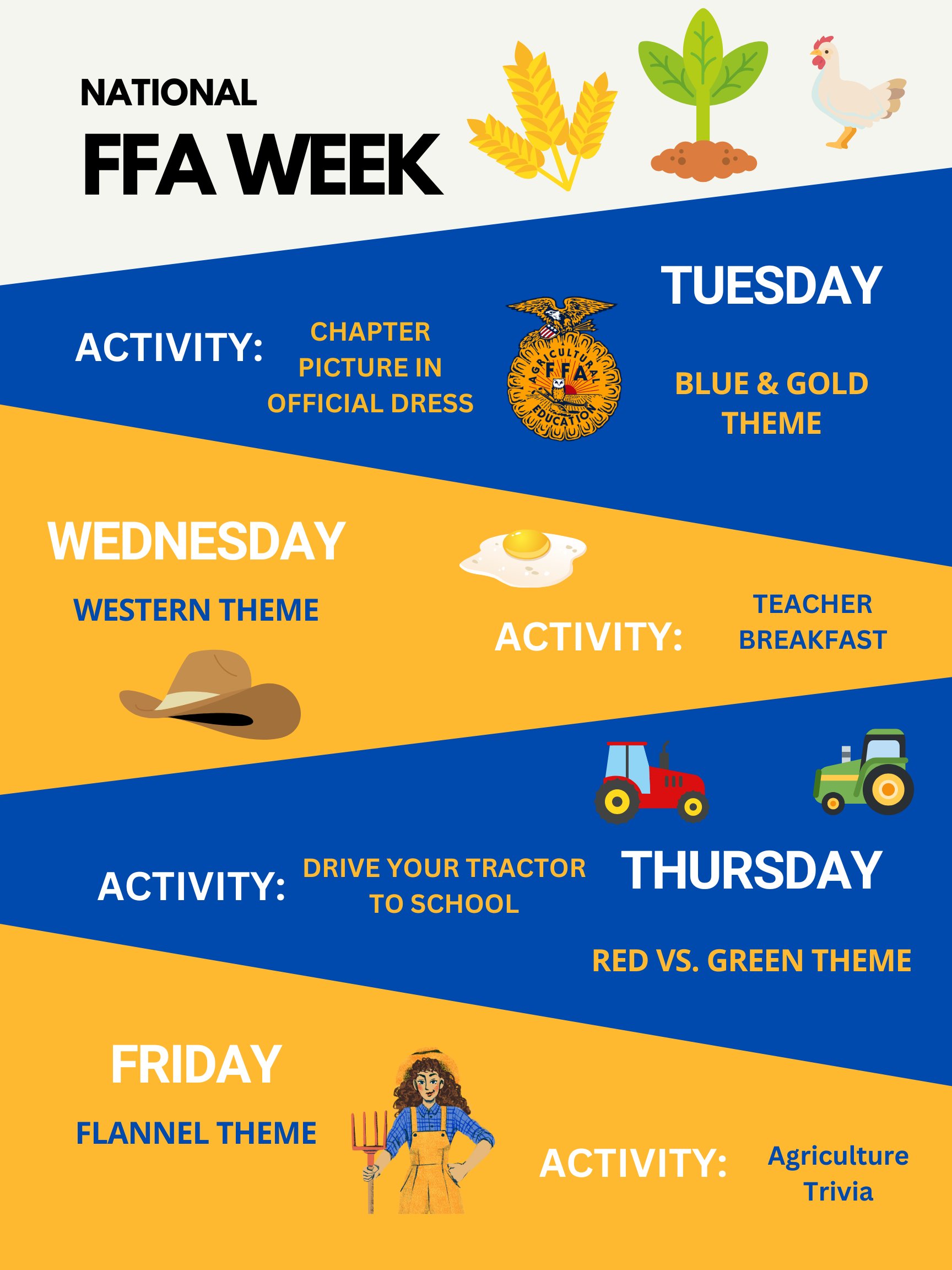 Conestoga FFA on Twitter: "February 21st - 24th is National FFA Week ...