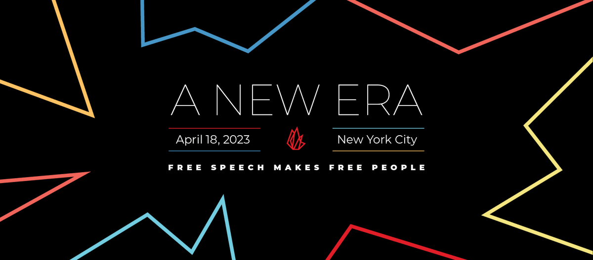 FIRE on Twitter: "The FIRE Gala. April 18th. NYC. Be there. http://thefire.org/gala2023"