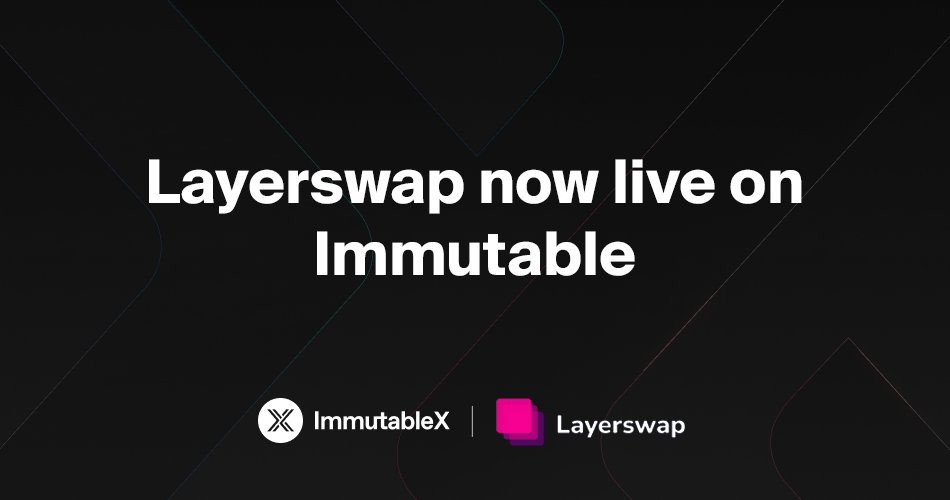 Immutable π
§ - $IMX on Twitter: Immutable π
§ - $IMX on Twitter: