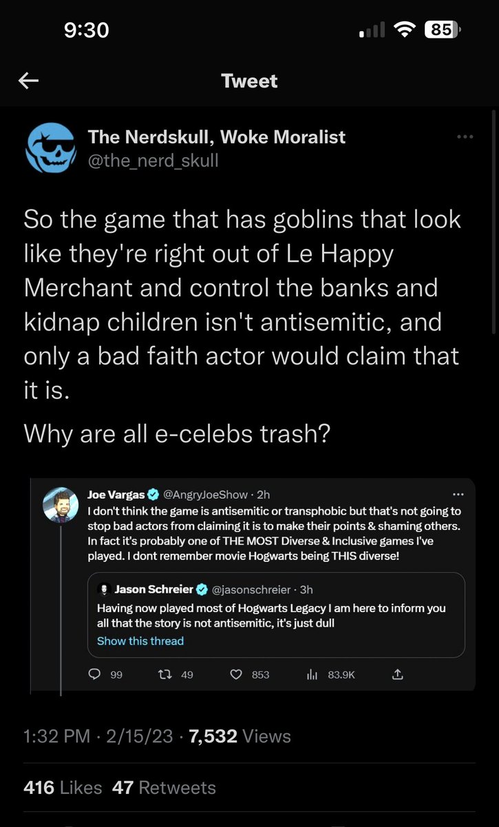 Raw Bad Boy Edge 🏳️‍🌈 on Twitter: "Stupid take roundup featuring Nerdskull the sex pest"