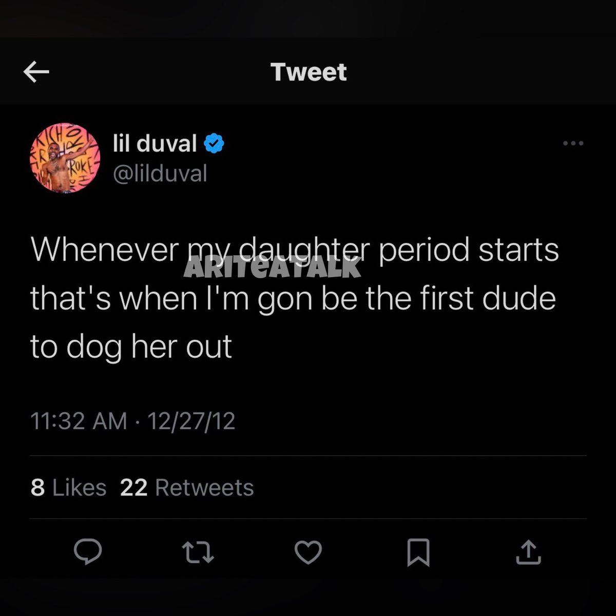 IG: AriTeaTalk on Twitter: "Wtf did I just read? 🫤"