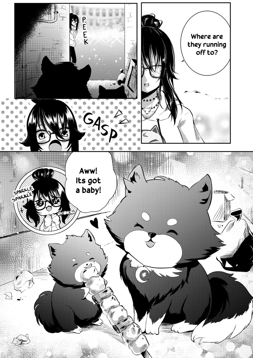 Zero Hero Manga on Twitter: "Check out our mini short story of Azuki meeting her pups on our ...
