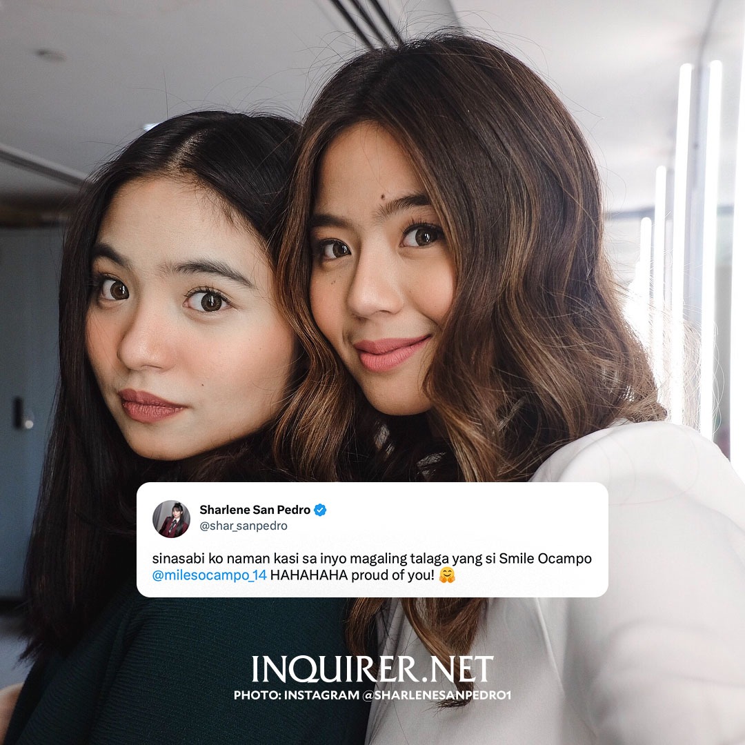 Inquirer on Twitter: "‘PROUD BESHIE’ 💕 LOOK: Sharlene San Pedro shows love for her best friend ...