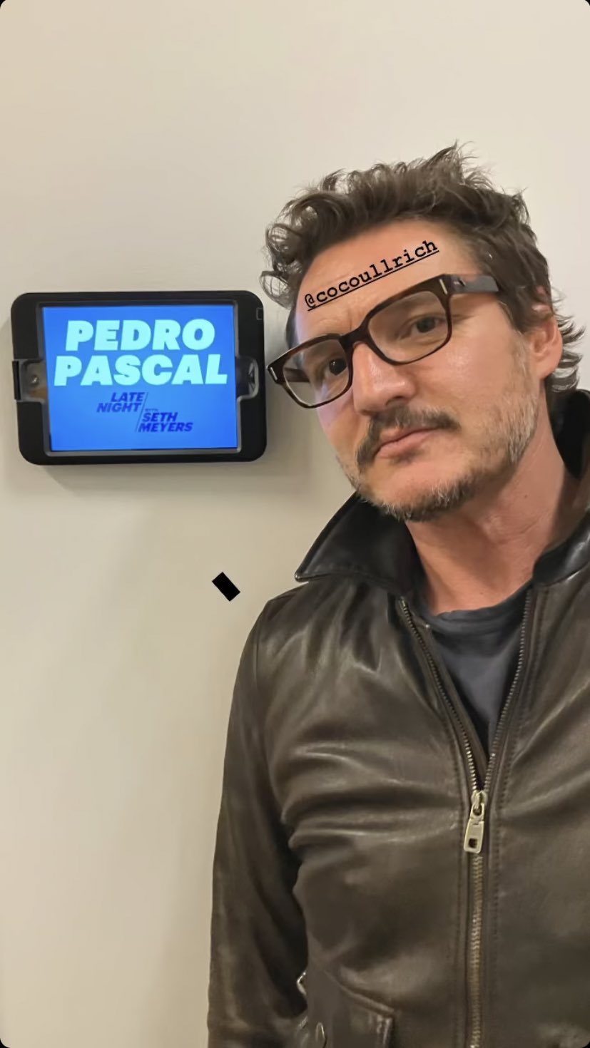 Pedro Pascal Instagram Pedro During A Photoshoot For The Hollywood