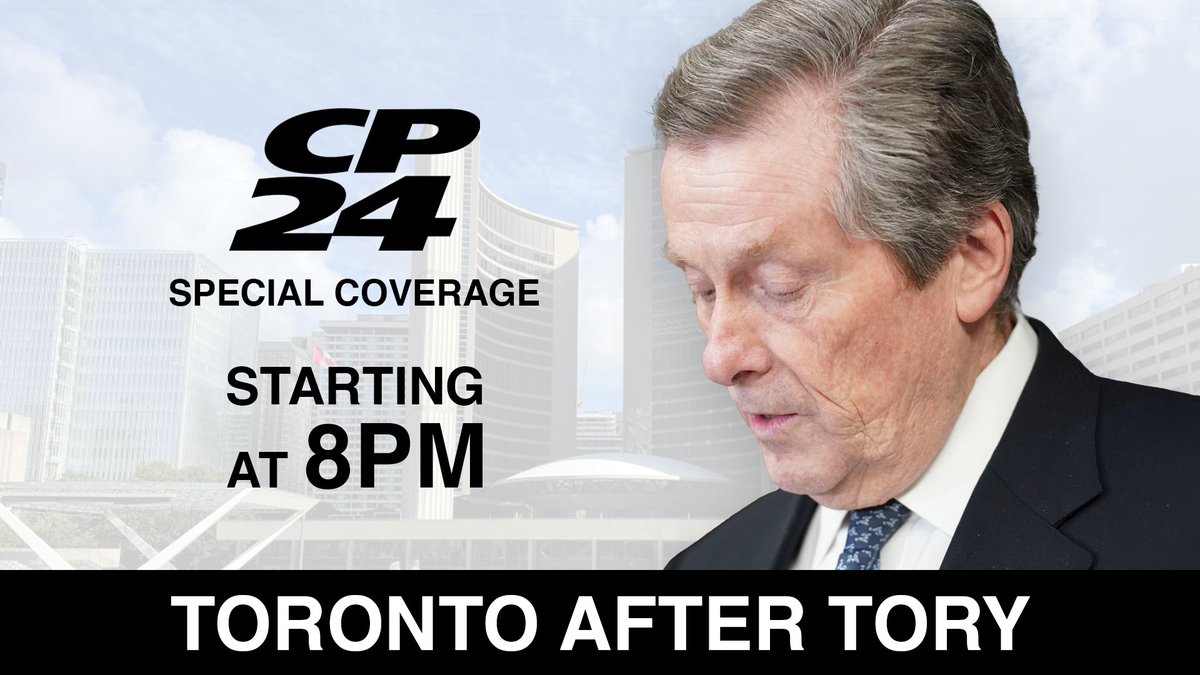 WATCH LIVE: Toronto After Tory, CP24's special coverage on what comes ...
