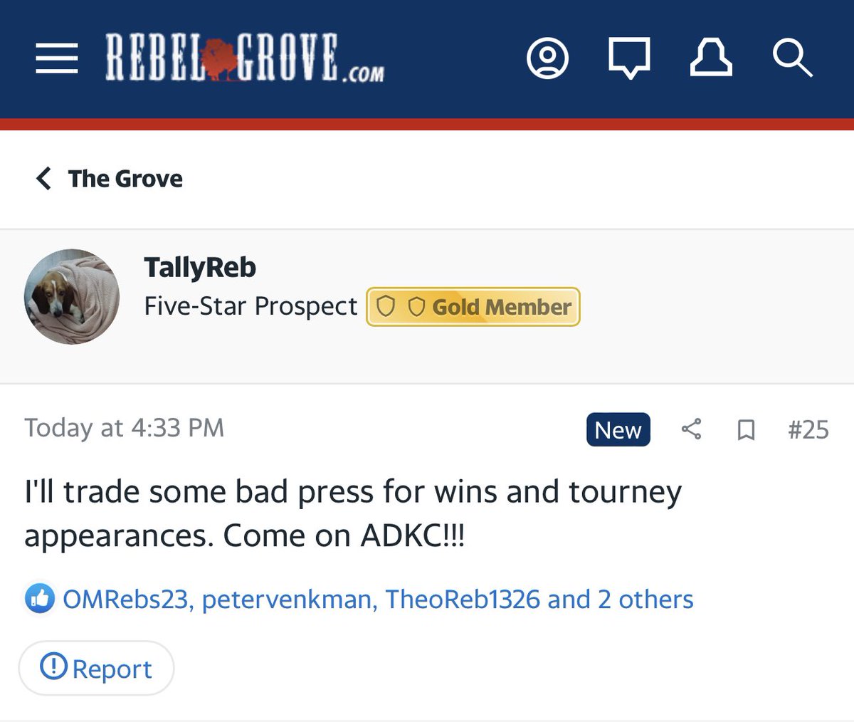 Message Board Geniuses on Twitter: "#OleMiss needs to hire Chris Beard now! #HottyToddy"