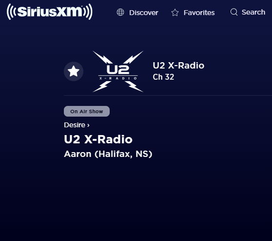 U2Songs.com on Twitter: "Yes, that's our @u2wanderer on #U2XRadio doing his "Five songs he ...