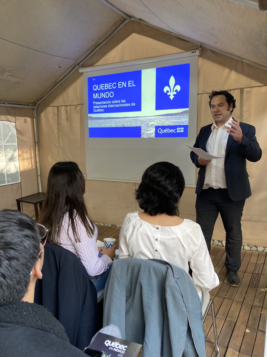 Québec en México on Twitter: "Cerramos con broche de oro la visita de @otremblaymrif a México 🇲🇽 ...