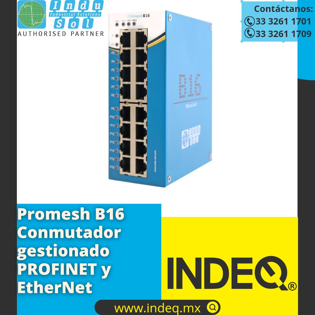 INDEQ Mx on Twitter: "Conmutadores gestionados industriales para comunicaciones de red de alto ...