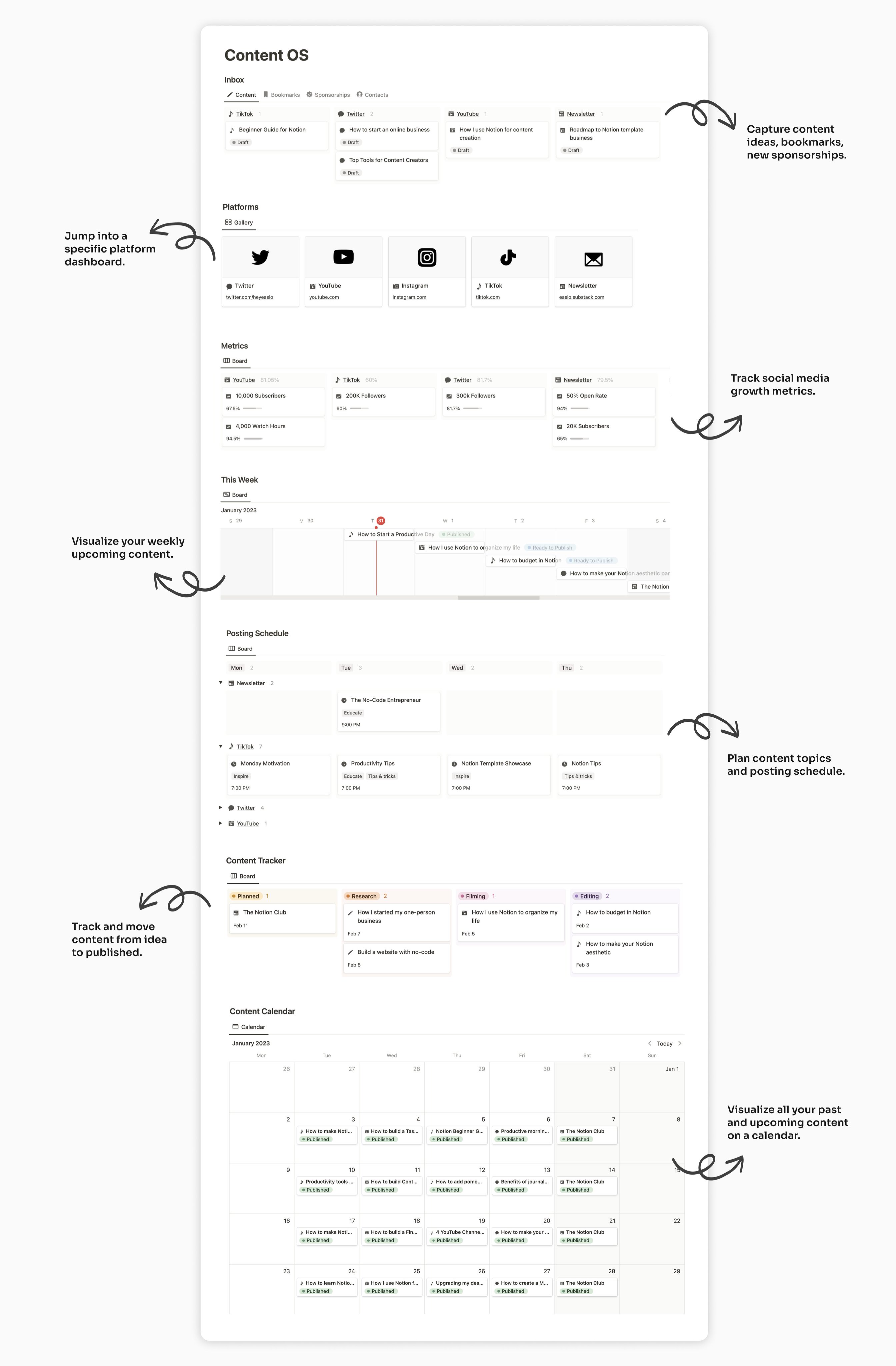 Easlo on Twitter: "You're not using the Notion to its full potential. You must first try these ...