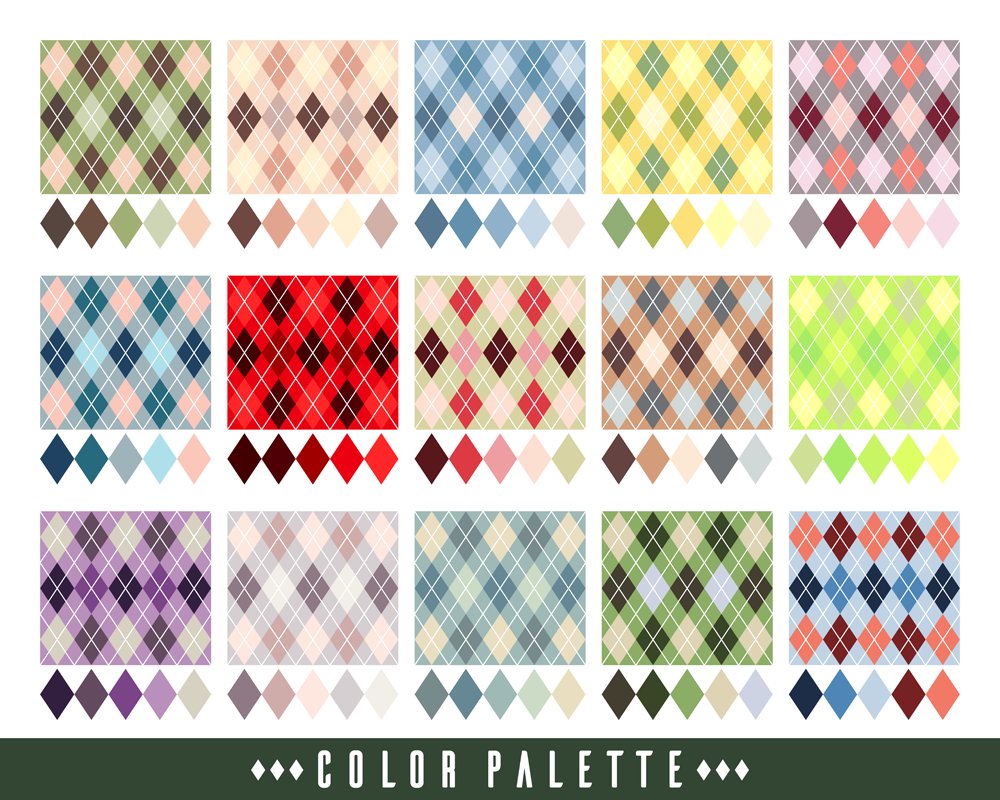 💙자료백업계¹⁴³ on Twitter: "무료 아가일 패턴&컬러파레트 https://agurin.fanbox.cc/posts/3774792 https://agurin ...