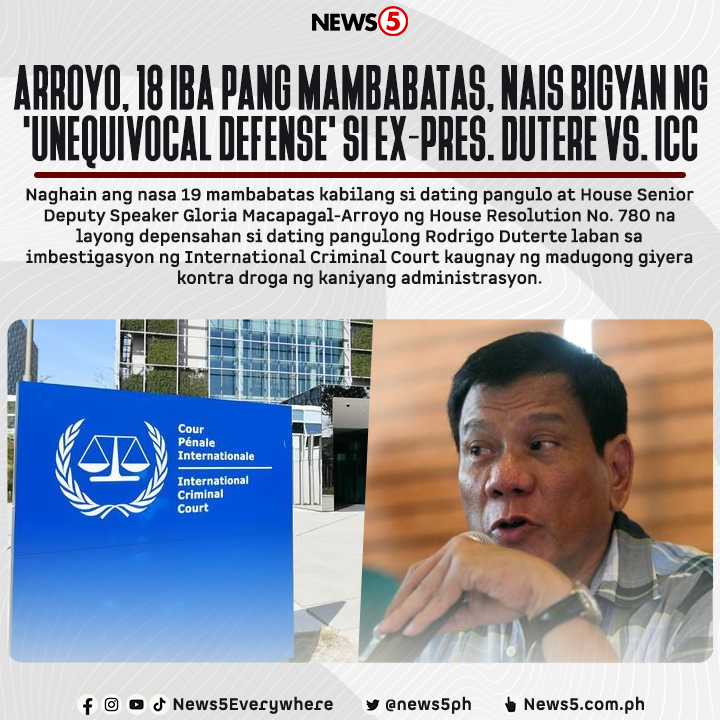 News5 On Twitter Sa “a Resolution In Defense Of Former President
