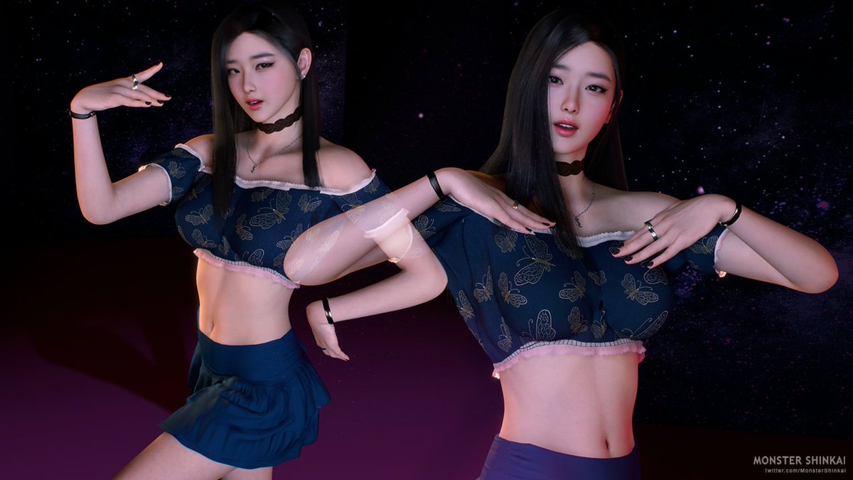 Virt-A-Mate on Twitter: "RT @MonsterShinkai: Various screenshots. #virtamate #vam #3D #3DCG"