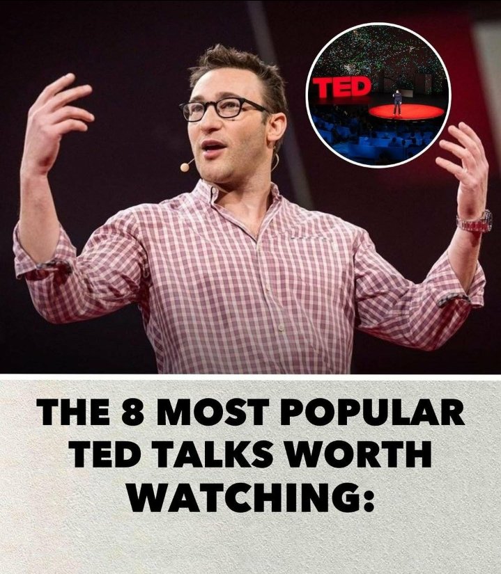 The 8 Most Popular Ted Talks Worth Watching: - Thread from Psyche Wizard @PsycheWizard - Rattibha