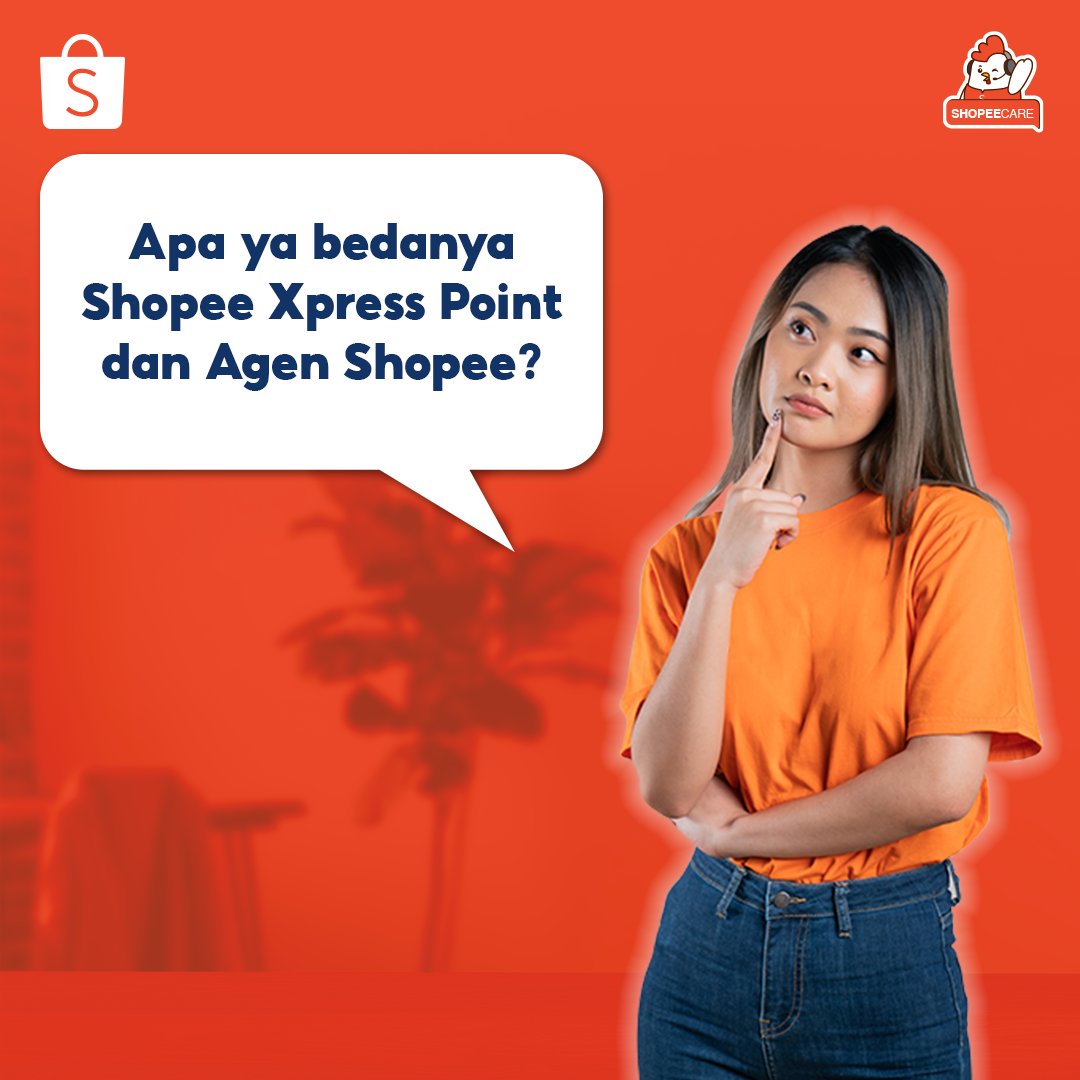 Shopee Care on Twitter: ""Min Bedanya Shopee Xpress Point sama Agen Shopee apa sih?🙄"| Sini-sini ...