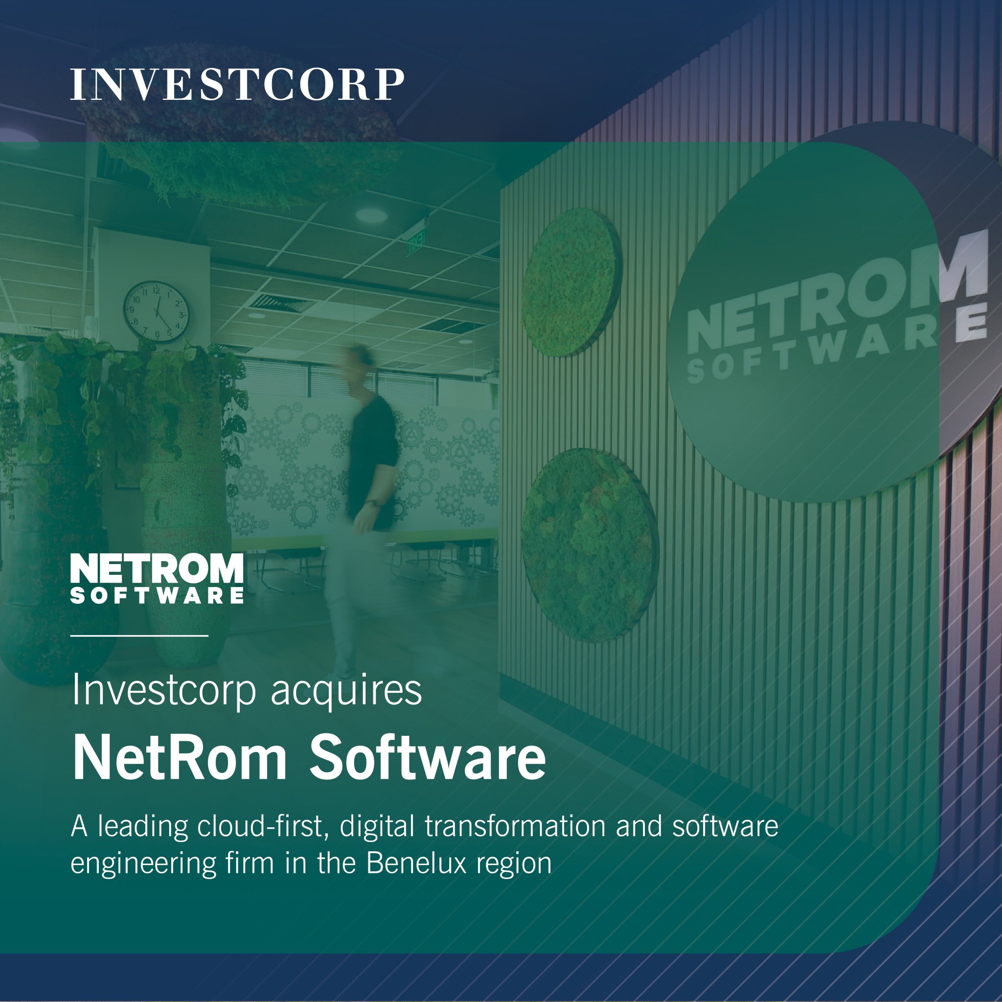 Investcorp on Twitter: "#Investcorp today announced its acquisition of @NetRom_Software, a ...
