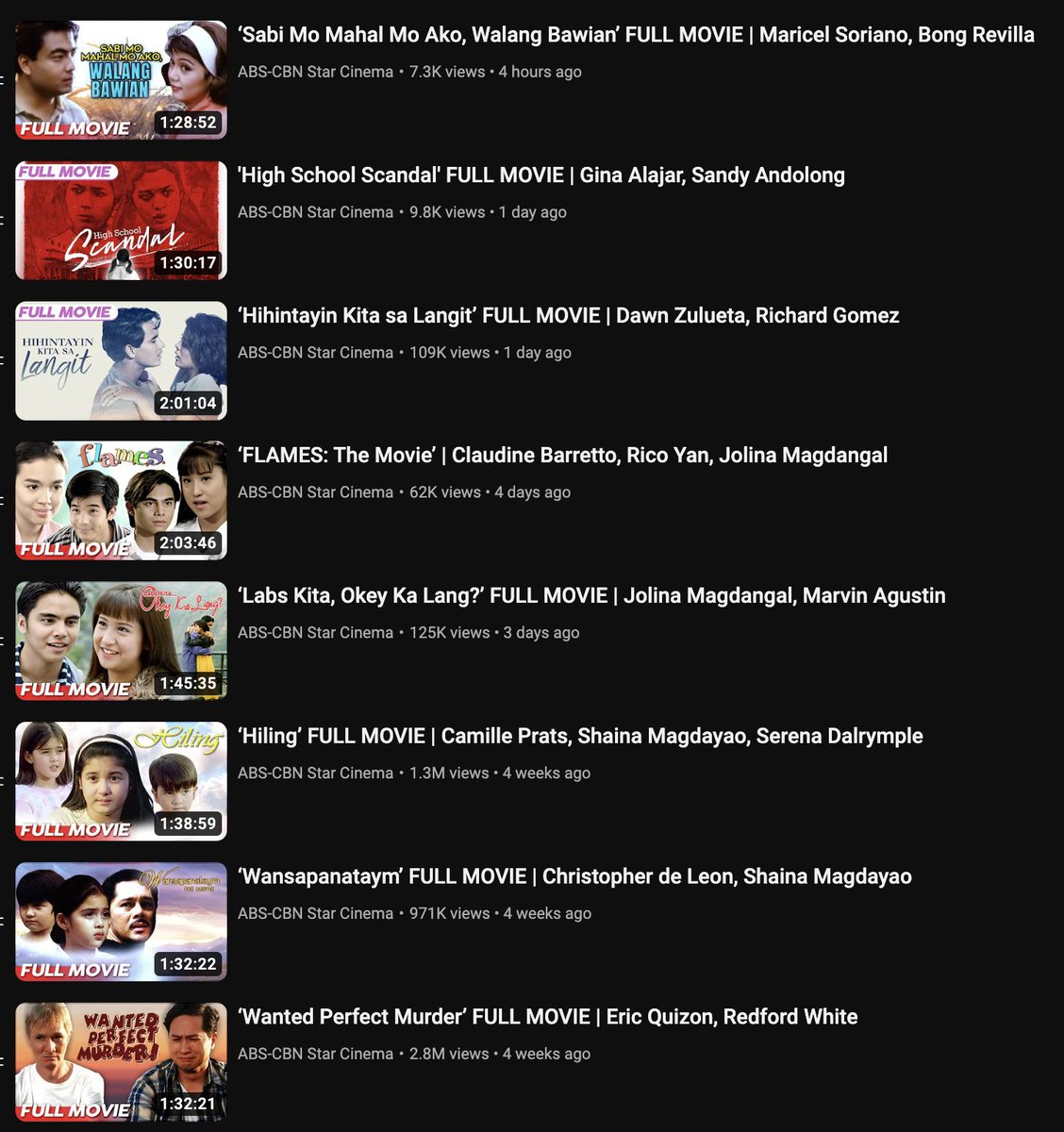 Ian Titular on Twitter: "RT @sinefiles: 📣 Classic films currently streaming on YT for FREE: 💪 ...