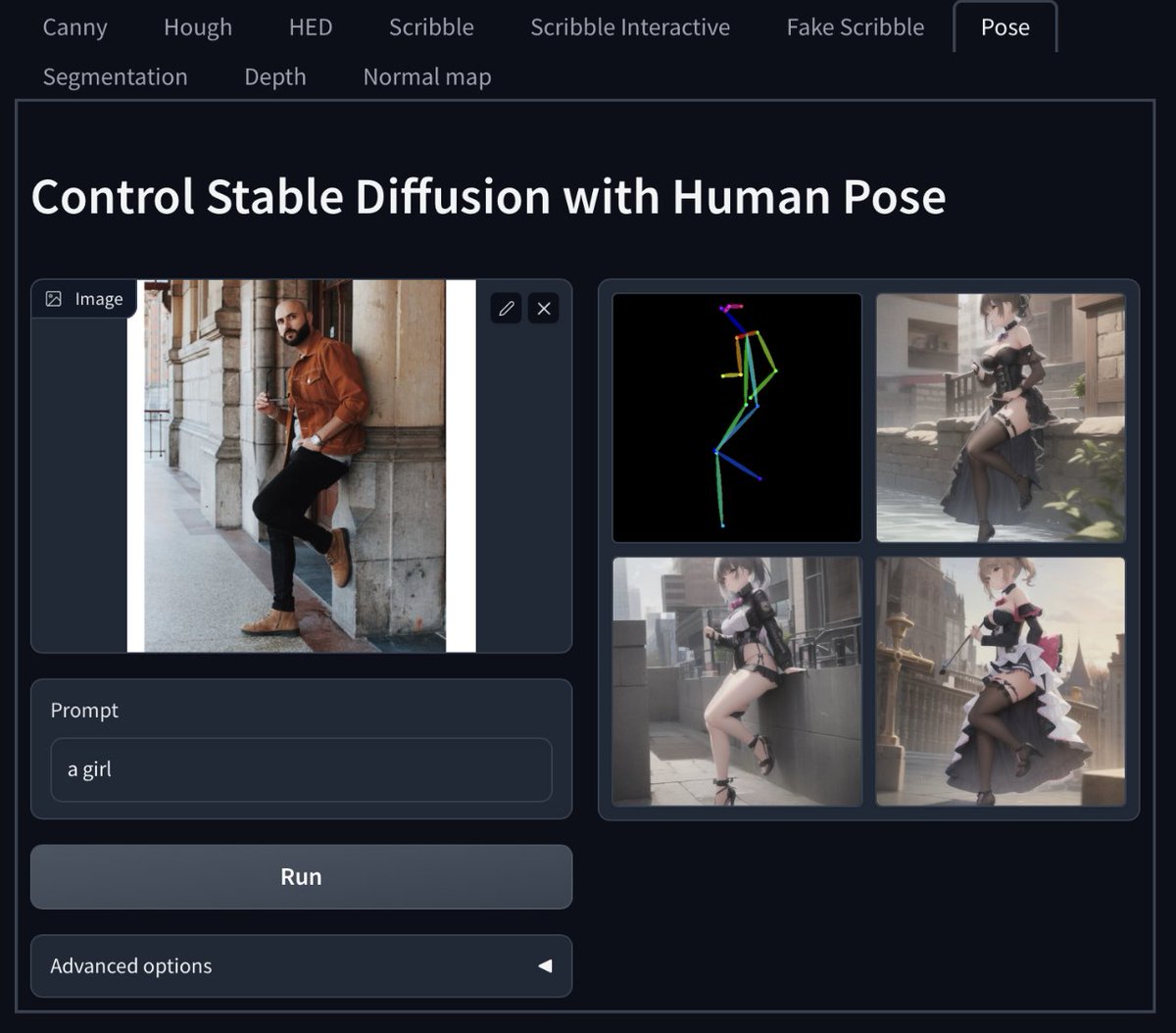 AK on Twitter: "RT @hysts12321: Made a variant of the @Gradio demo for ControlNet. This Space ...