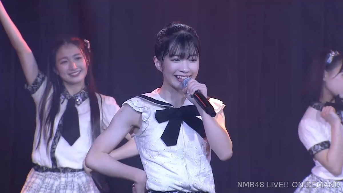 ゴムコム on Twitter: "さくら、ほの、けいとちゃん、 #なんば笑顔開花宣言公演 #NMB48"
