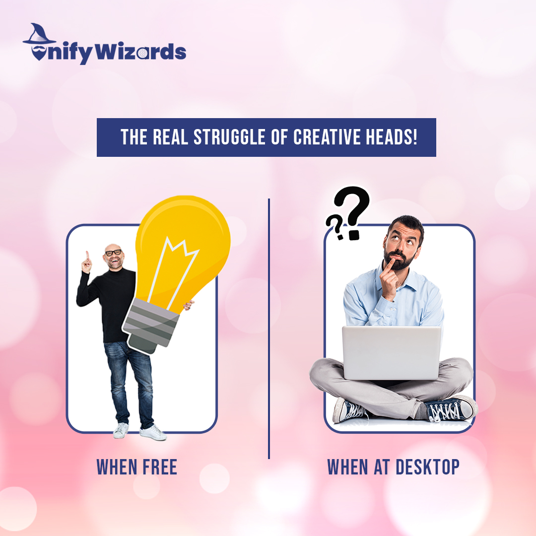 Unify Wizards on Twitter: "Creative heads often struggle with finding a balance between their ...