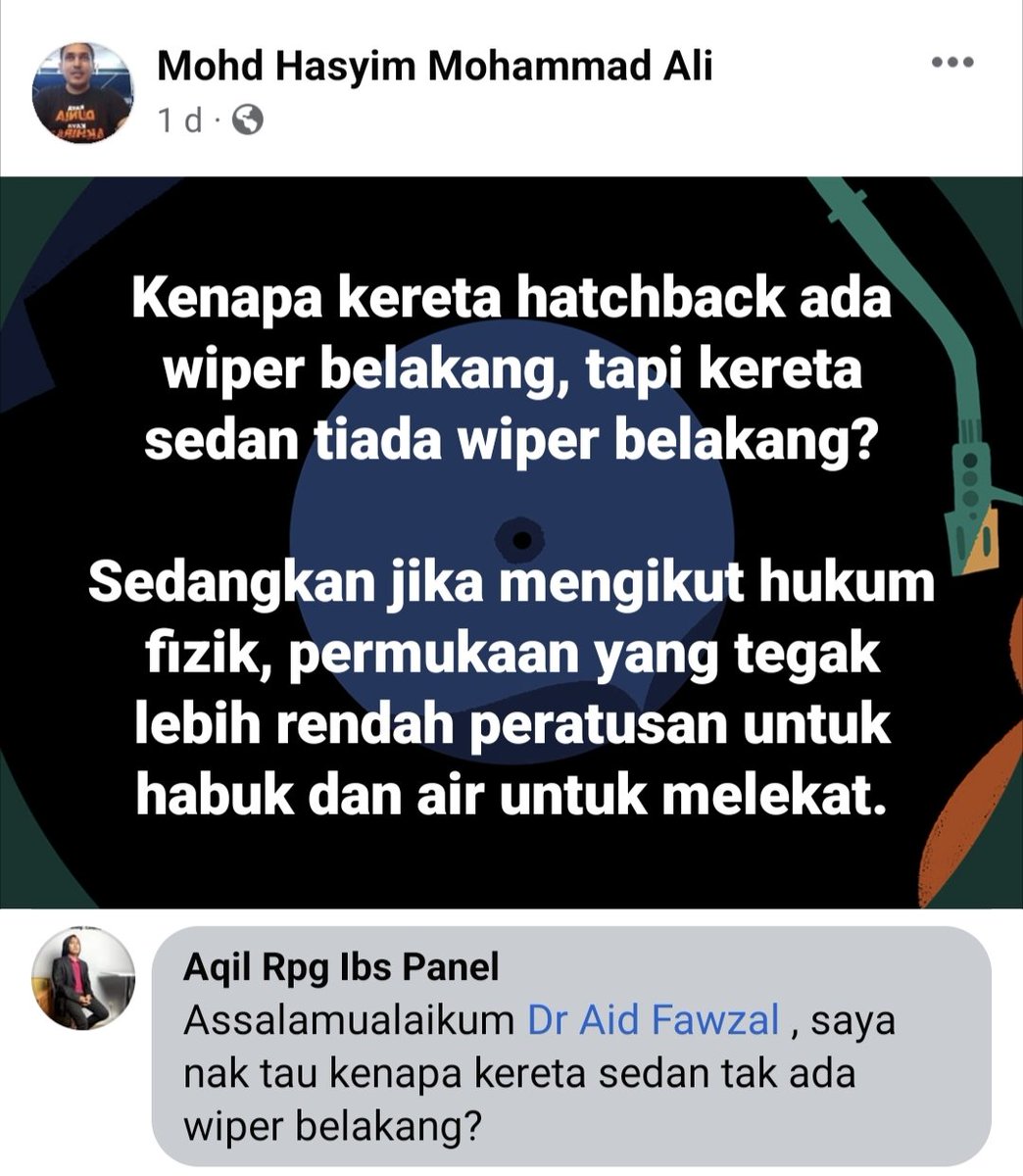 Bomoh Sains Komputer on Twitter: "RT @AidFawzal: Saya di tag oleh Aqil Rpg Ibs Panel pada soalan ...