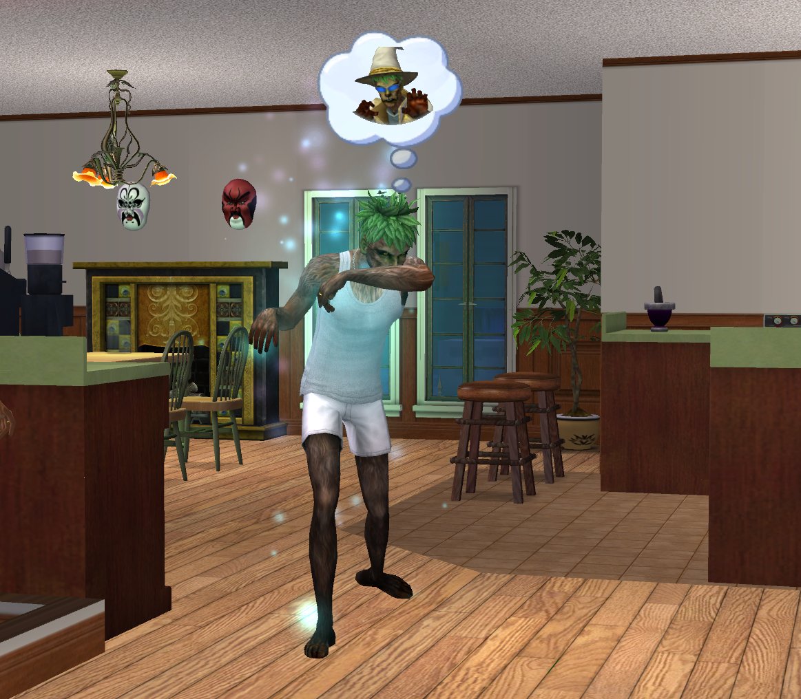 Werewolf Vampire Hybrid Sims 3