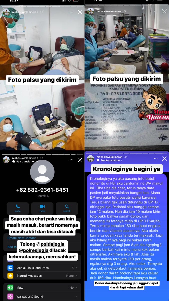 nov! gws era on Twitter: "RT @javafoodie_: Gila sih orang susah2 cari donor darah buat ibunya ...