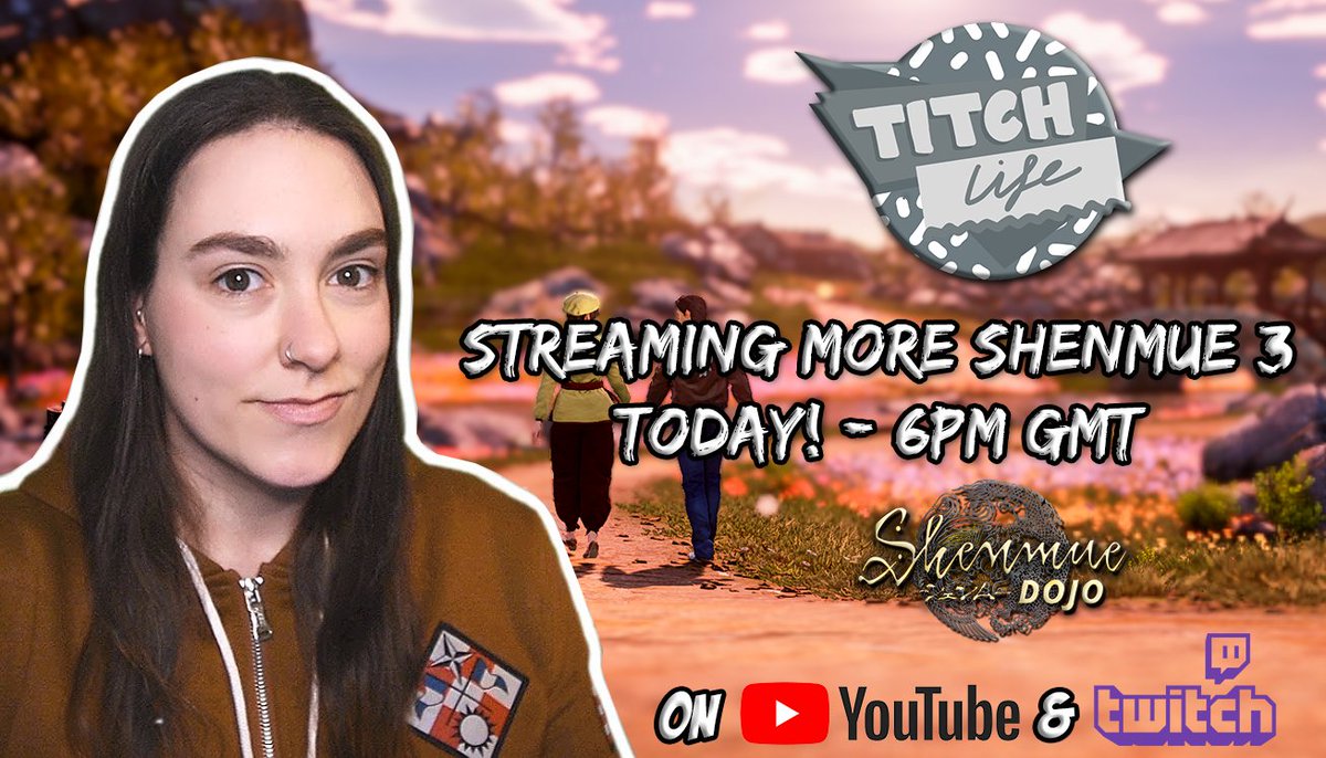 Shenmue Dojo on Twitter: "That's right folks! 🙌 #LetsGetShenmue4 @TitchLife is streaming more # ...