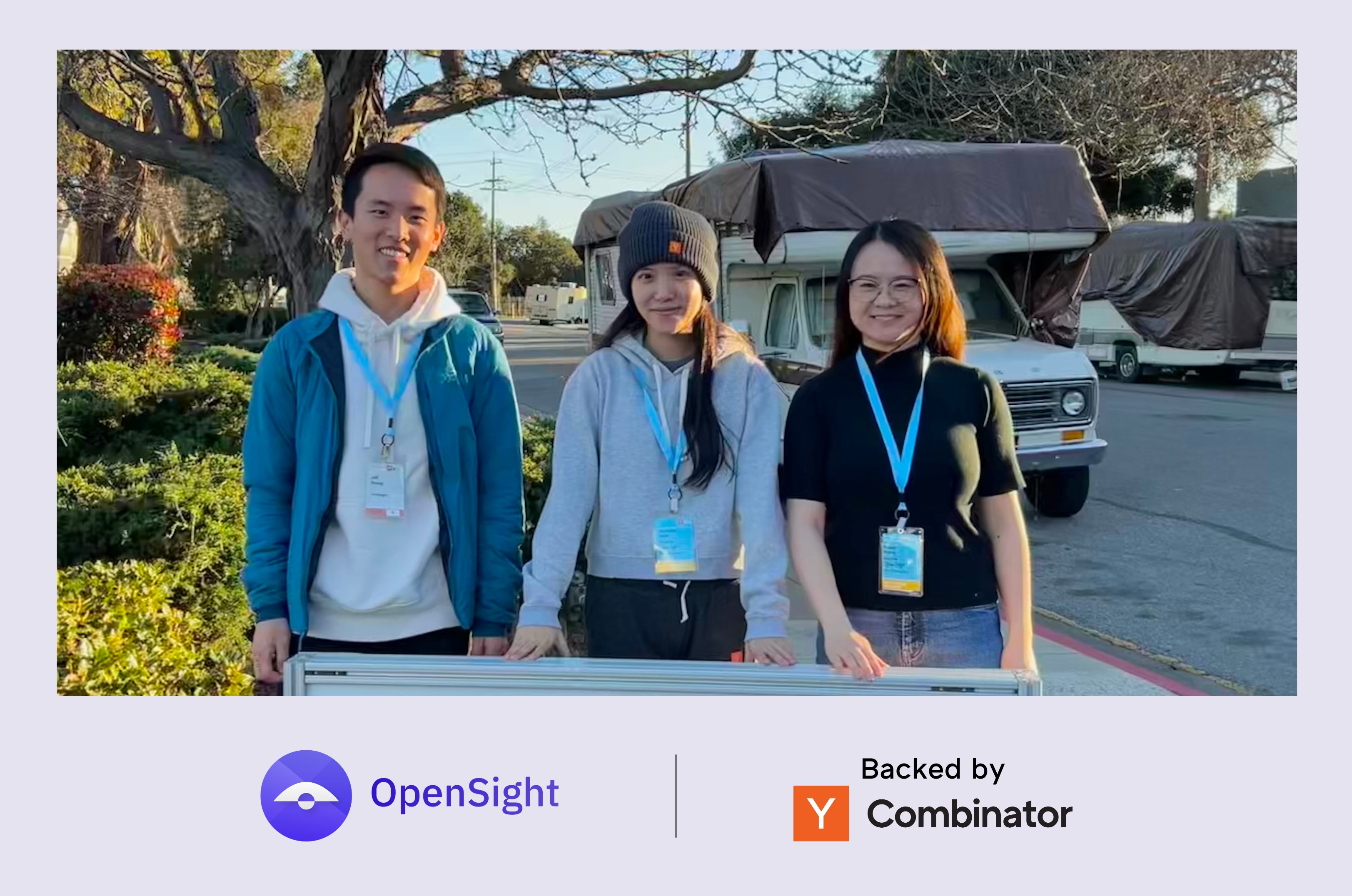 Y Combinator on Twitter: "Welcome to YC W23, @ruoni_wang, @hiVickieW, Jeff and @OpenSightAI ...