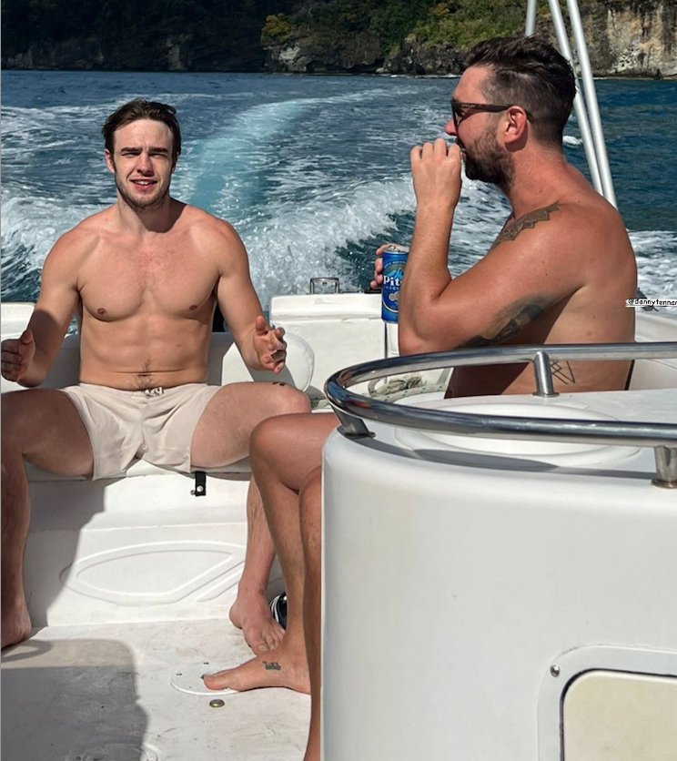 Celeb Lover on Twitter: "Celeb holiday photos don't get much hotter than actors Nico Mirallegro ...