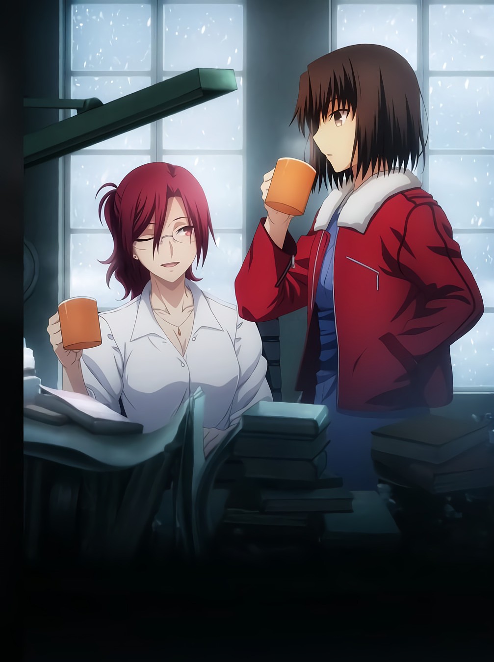 Kars on Twitter: "Ufotable has released a Pinterest album of various "Kara no Kyoukai" visuals ...