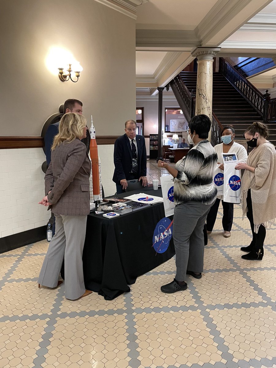 Each year, NASA’s Stennis Space Center visits the MS Capitol with ...