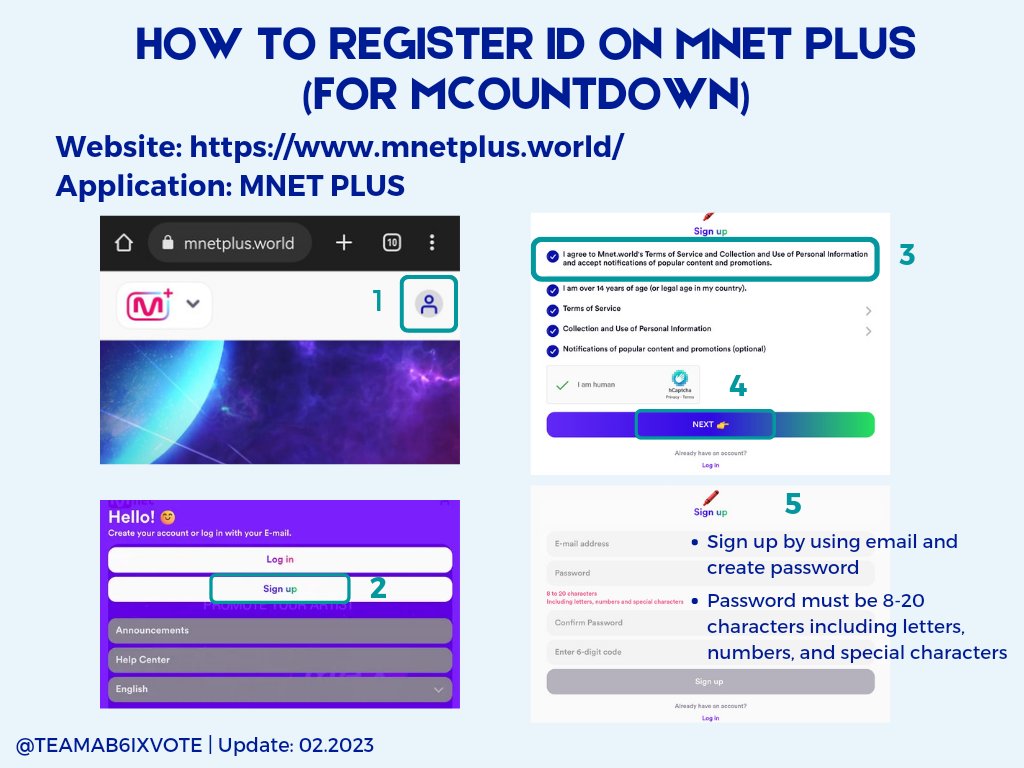 AB6IX INTERNATIONAL on Twitter: "RT @TEAMAB6IXVOTE: [📢] MCOUNTDOWN Pre-Voting & Live-Voting on ...