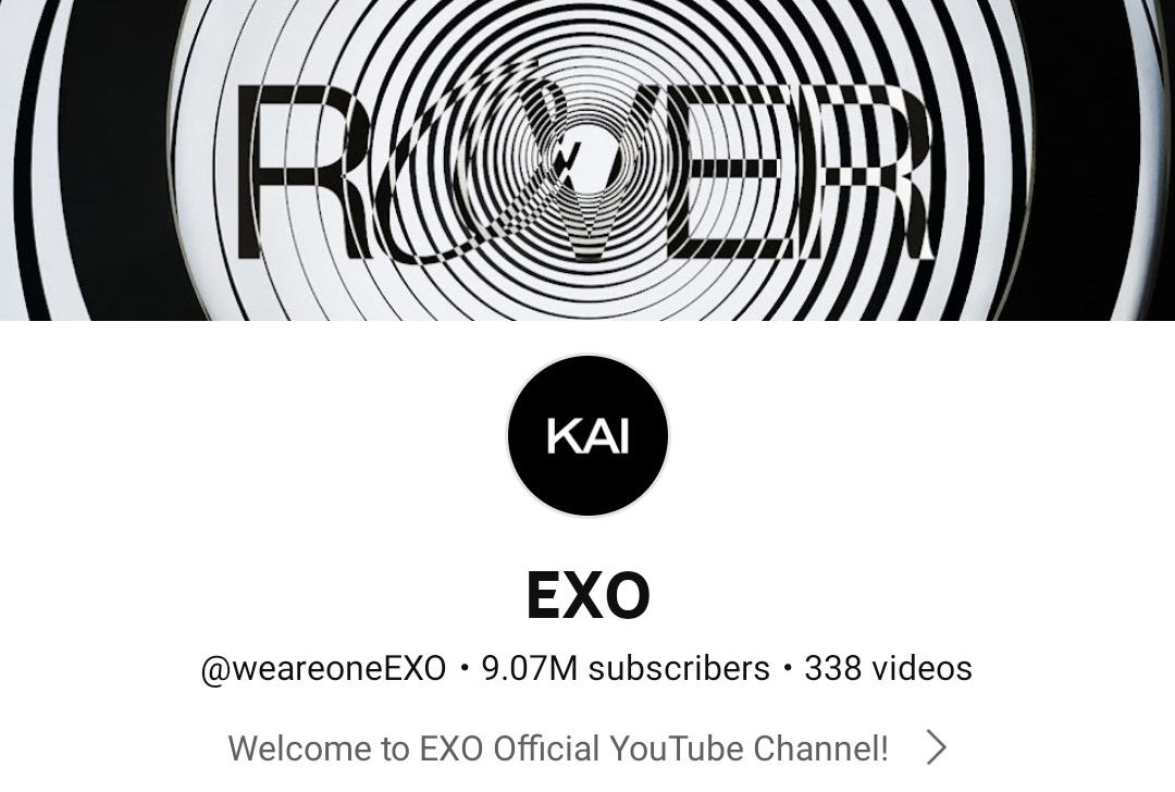 INTLKAI ꩜ on Twitter: "[UPDATE] 230217 EXO channel layout update, with full-sized ROVER header 💛 ...