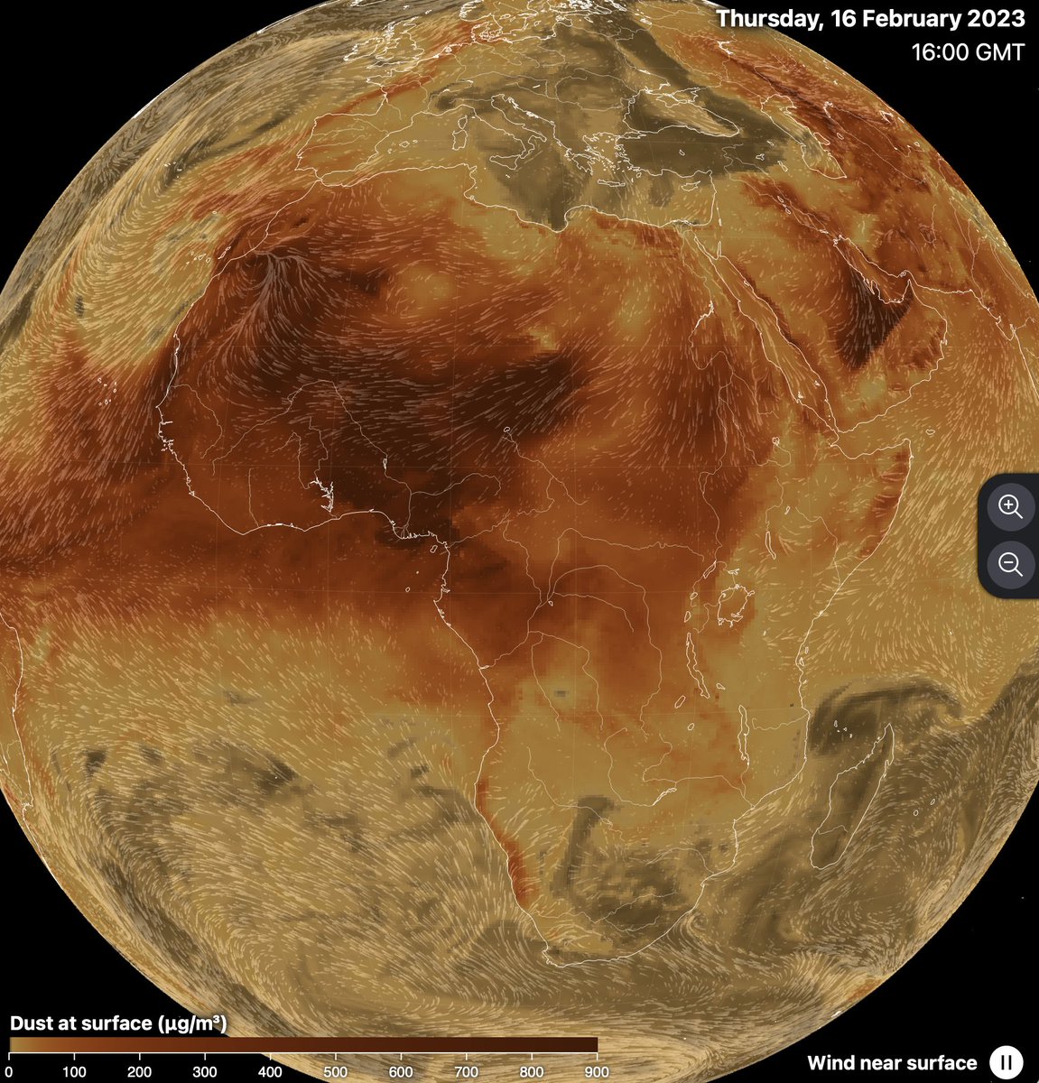 Benjamin Hennig on Twitter: "Fluid Earth: an interactive web application that allows you to ...