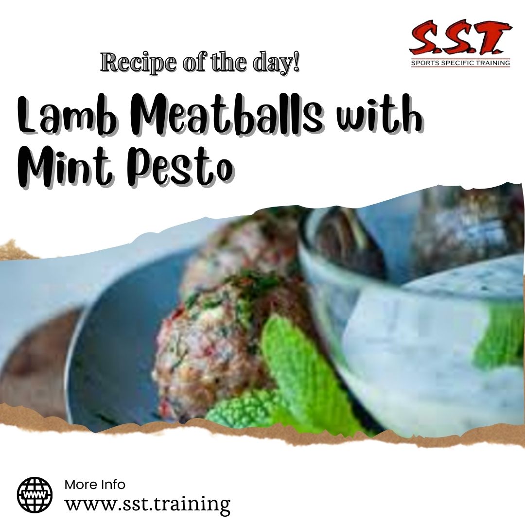 Sstcanada On Twitter Lamb Meatballs With Mint Pesto For Complete