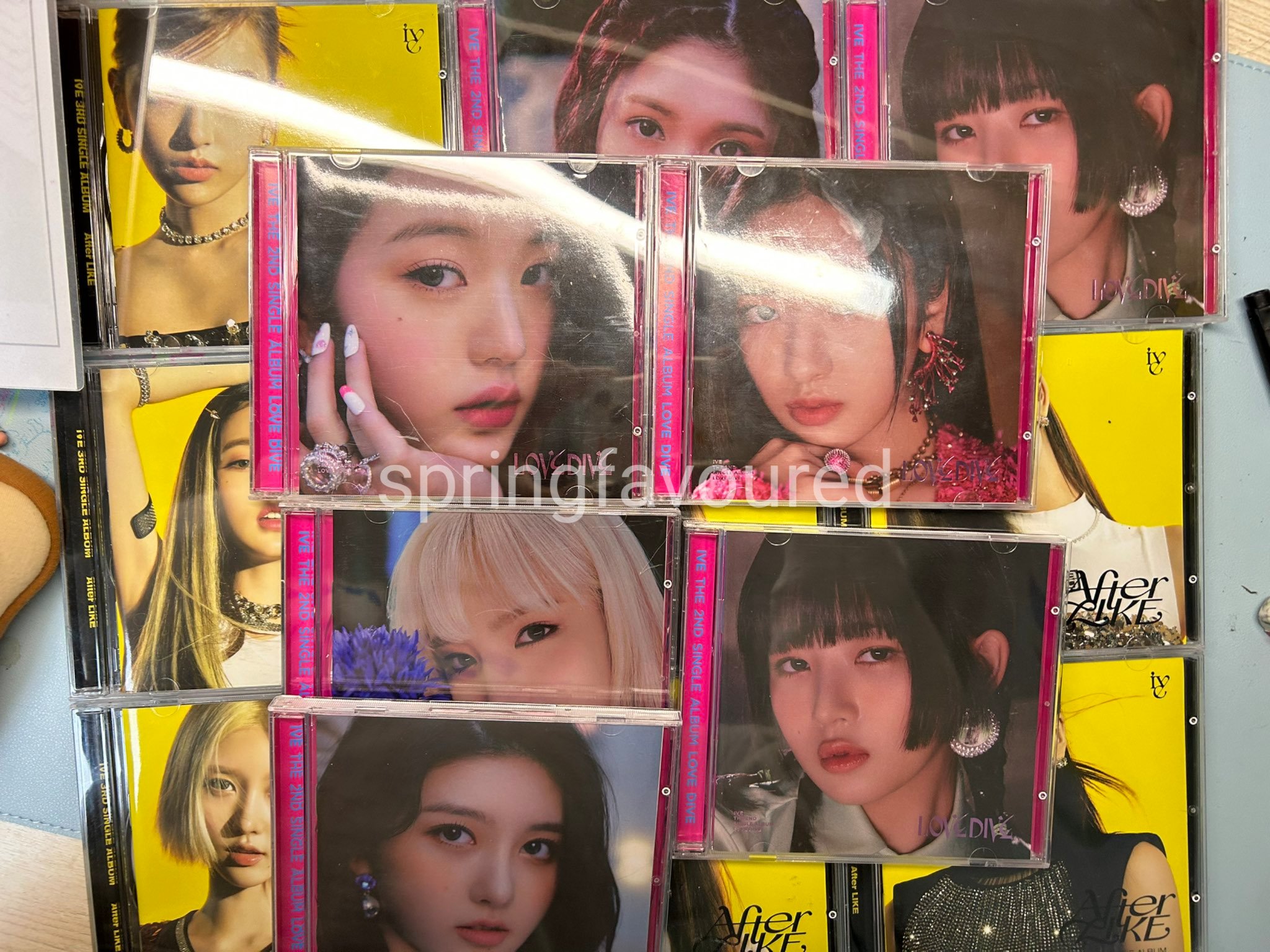 aki. on Twitter: "wts lfb ph go - for collectors ! 🍀 ive jewel case jwc unsealed albums : love ...