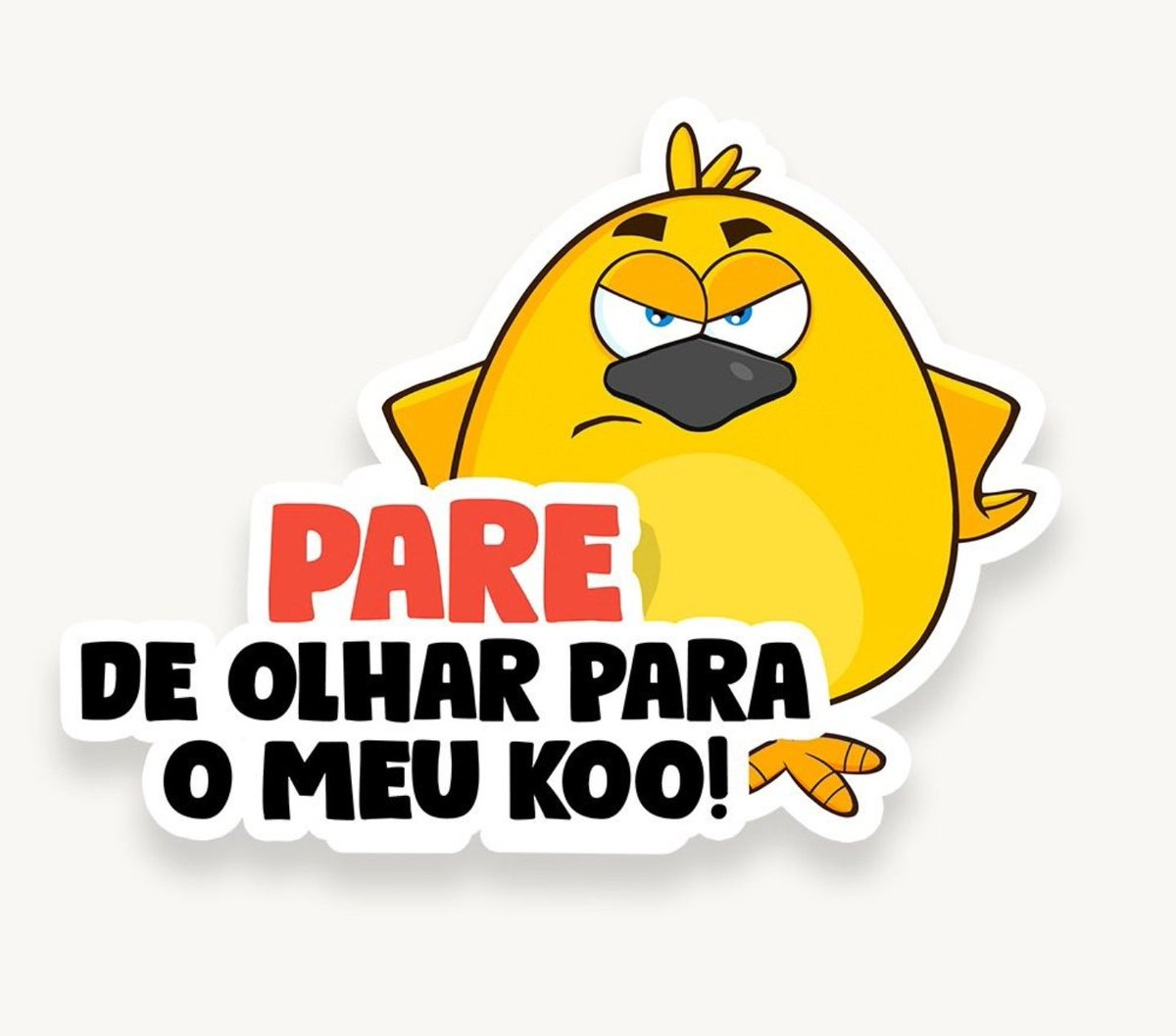 🐥 Koo Brazil on Twitter: "Pare de olhar para o meu Koo! 😂🐥 Envie seus melhores forros para o ...